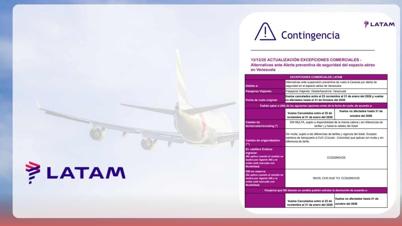 Actualización Importante: Excepciones Comerciales LATAM – Venezuela ...